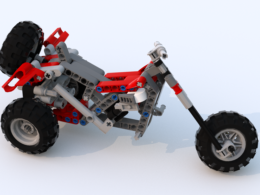 LEGO MOC 8261 C Model off road trike by whuismans | Rebrickable - Build ...