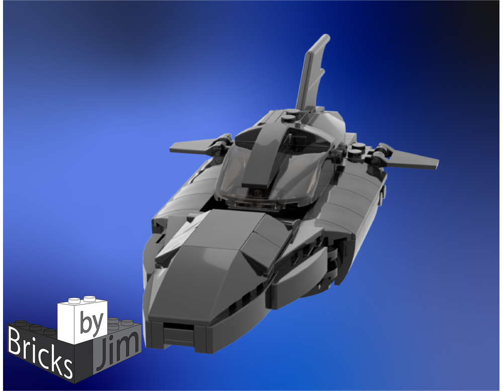 LEGO MOC Batboat by BricksbyJim | Rebrickable - Build with LEGO