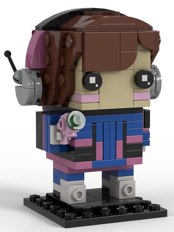 LEGO MOC D.Va Brickhead by NinjaWarriorBob | Rebrickable - Build with LEGO