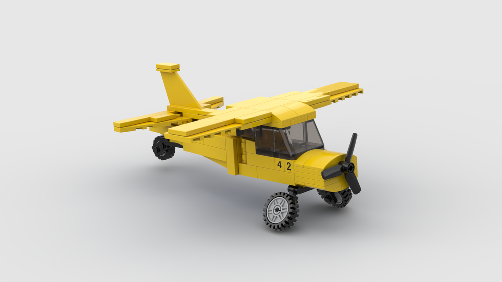 LEGO MOC Piper cub by ThatPilotBoy | Rebrickable - Build with LEGO