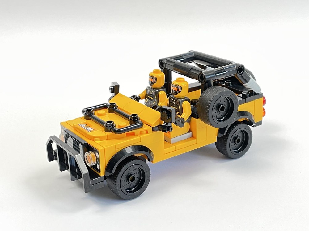 LEGO MOC Marvel's A.I.M. Land Rover Defender Special Operations Version ...