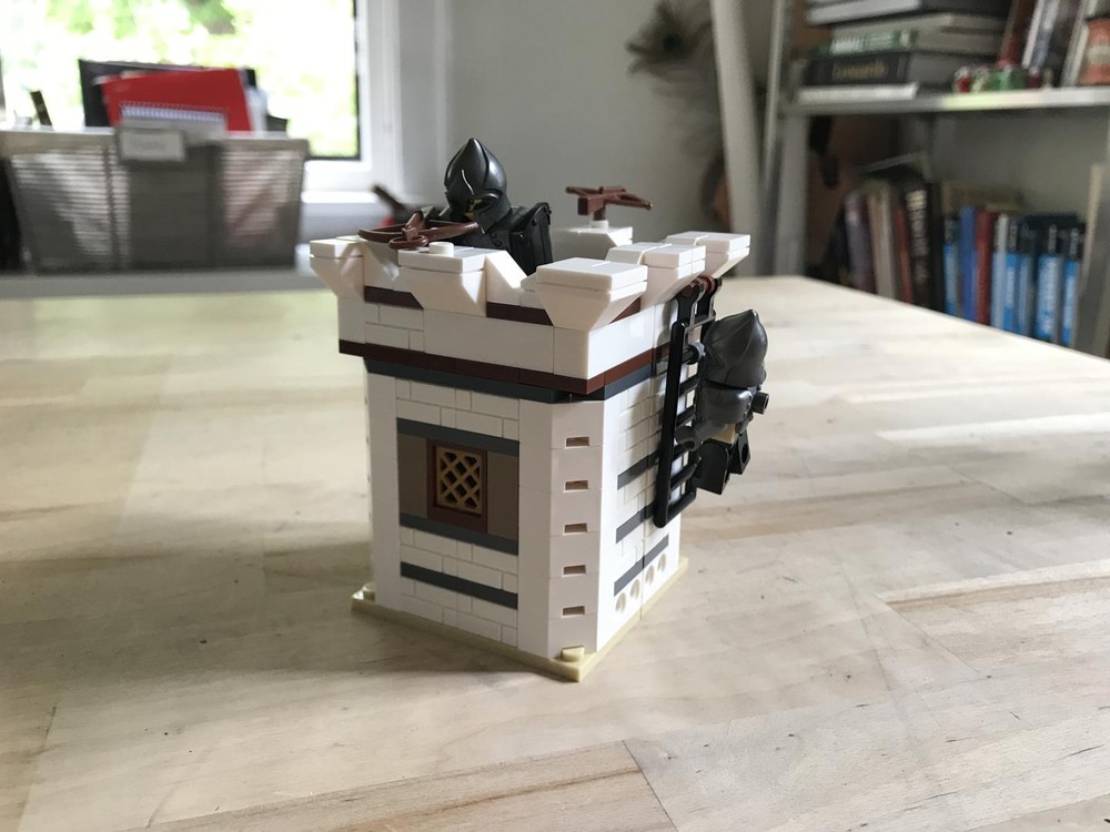 LEGO MOC White Outpost by THE BRICKITECT | Rebrickable - Build with LEGO