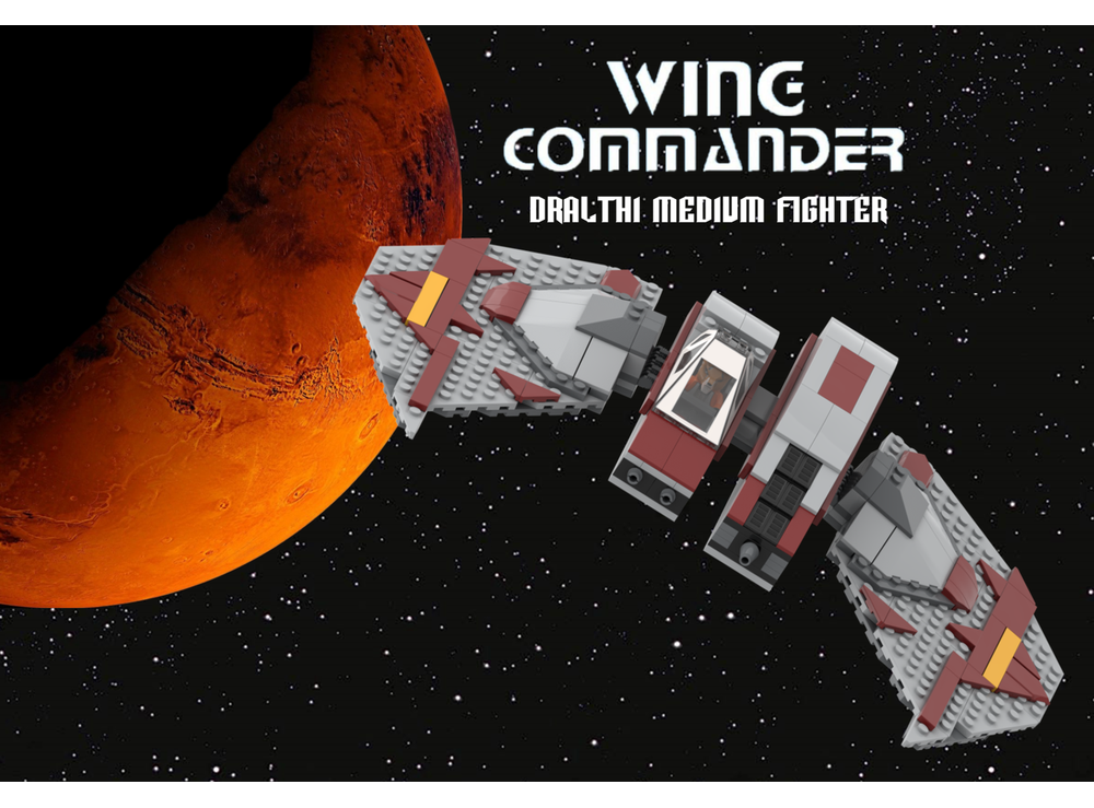 LEGO MOC Dralthi Medium Fighter - Wing Commander by Malcav ...