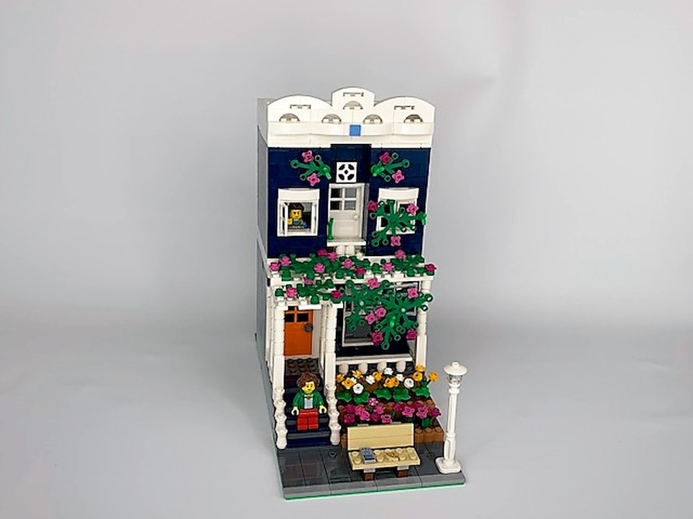 LEGO MOC Ivy Terrace House by PoppleHillBricks | Rebrickable - Build ...