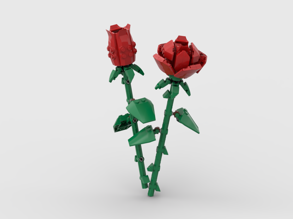 LEGO MOC Roses by gabizon | Rebrickable - Build with LEGO