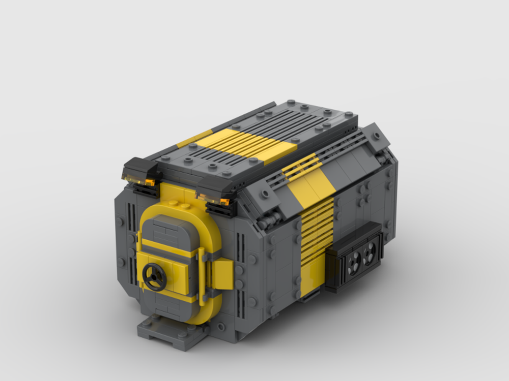 LEGO MOC Doltun's Space Container House by Doltun | Rebrickable - Build ...