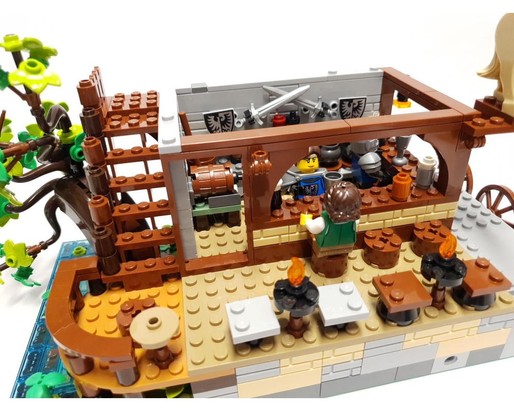LEGO MOC Ninjago City - Inn and Tavern by icedragonj | Rebrickable ...
