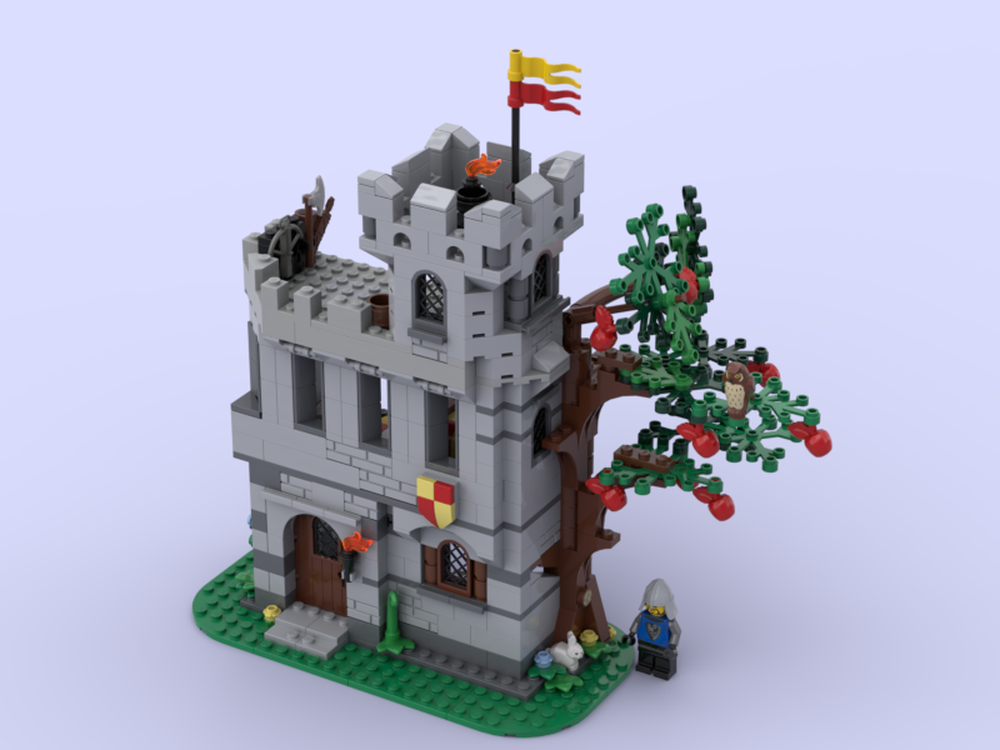 LEGO MOC Black Falcon's Tower by Diocat | Rebrickable - Build with LEGO