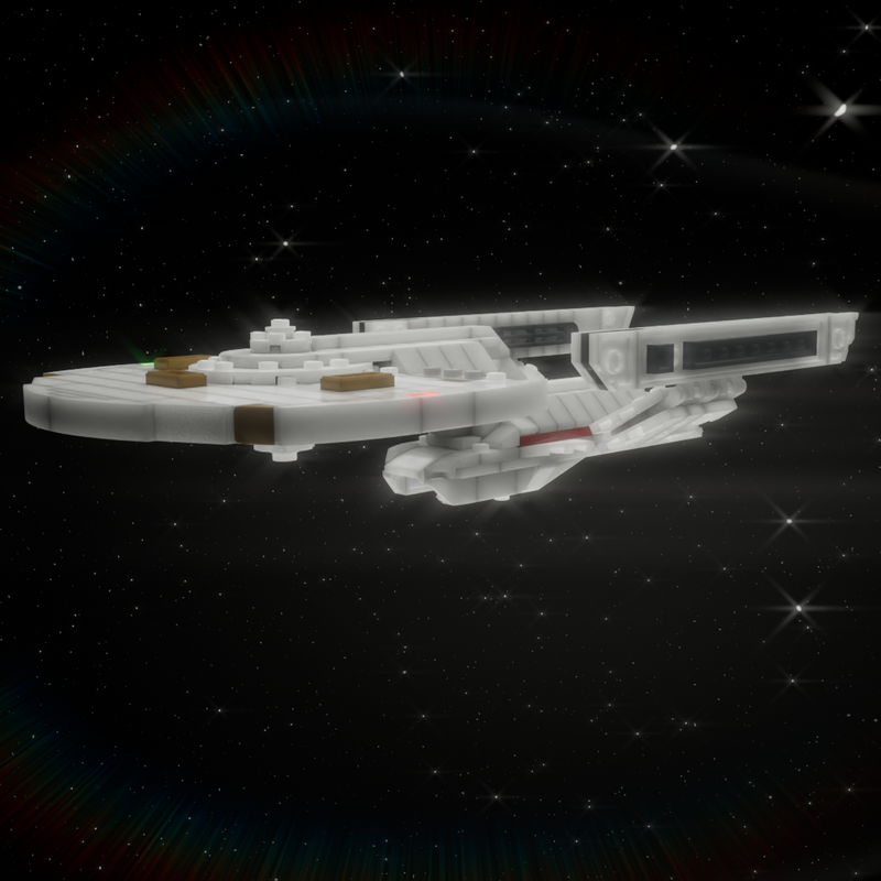 LEGO MOC U.S.S. Titan NCC 1777 by EZProductions | Rebrickable - Build ...