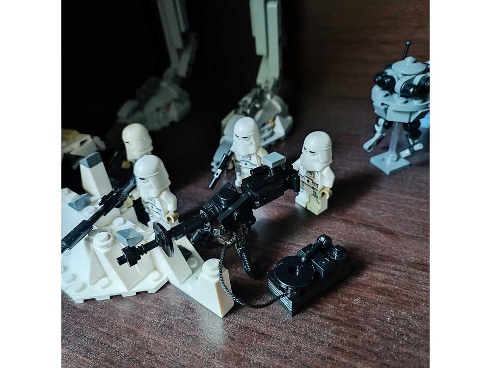 LEGO MOC More accurate E-web turret by bookworm12 | Rebrickable - Build ...