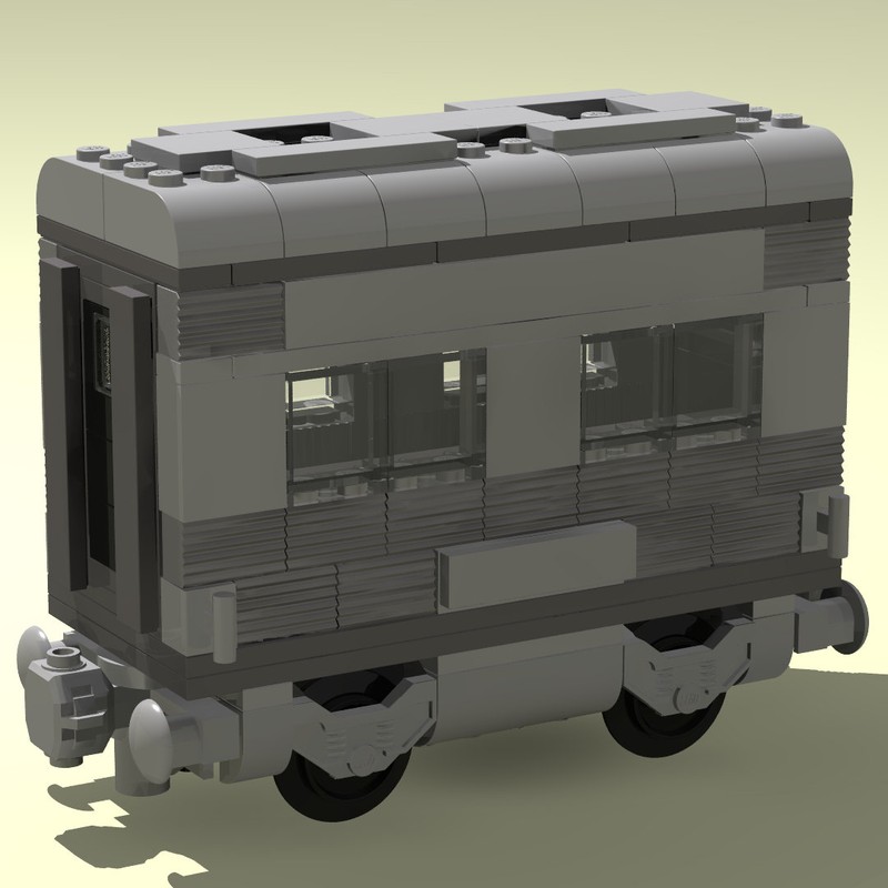 LEGO MOC Mini Santa Fe Super Chief Wagon / Car by Basti2 | Rebrickable ...