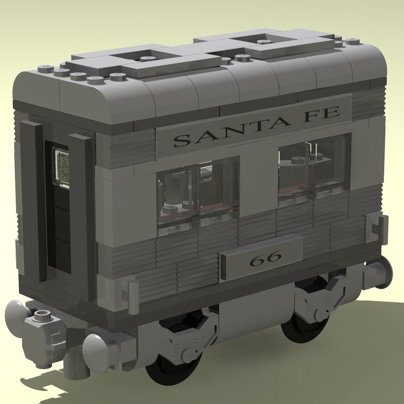 LEGO MOC Mini Santa Fe Super Chief Dining Car by Basti2 | Rebrickable ...