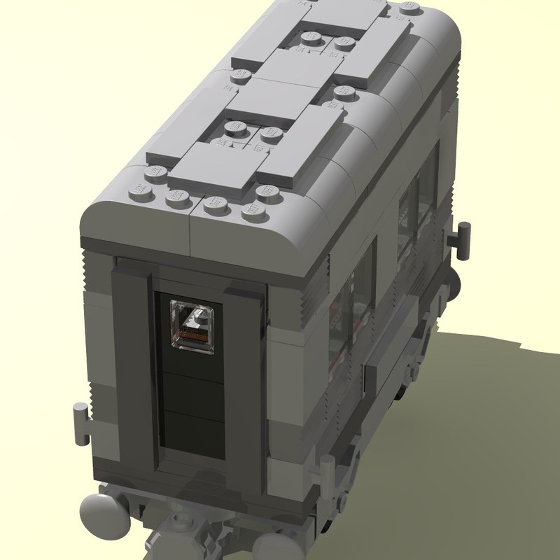 LEGO MOC Mini Santa Fe Super Chief Dining Car by Basti2 | Rebrickable ...