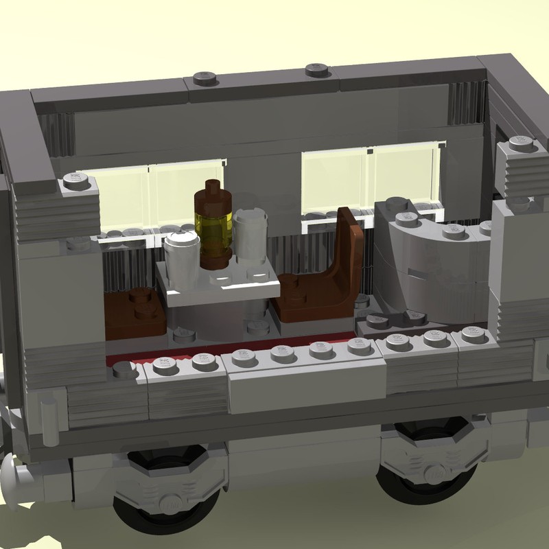LEGO MOC Mini Santa Fe Super Chief Dining Car by Basti2 | Rebrickable ...