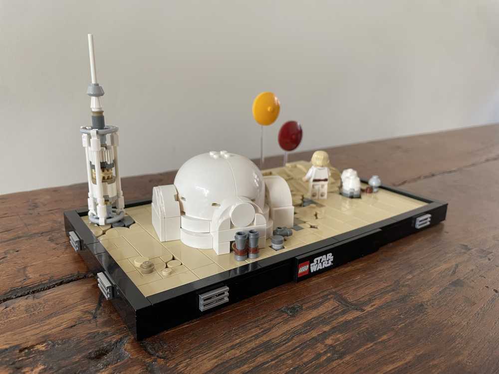 Lego Moc Binary Sunset On Tatooine Diorama By Johnny9t9