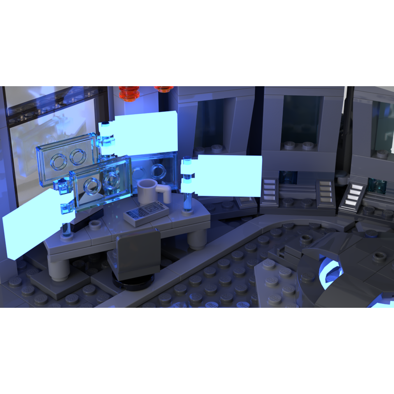 LEGO MOC Stark's Desk by BrickBrak | Rebrickable - Build with LEGO