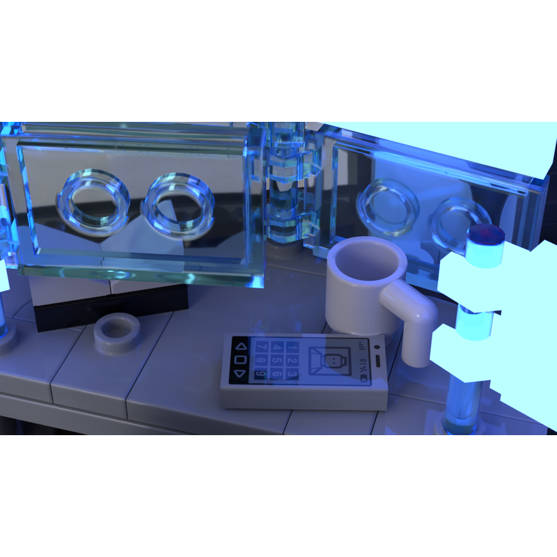 LEGO MOC Stark's Desk by BrickBrak | Rebrickable - Build with LEGO