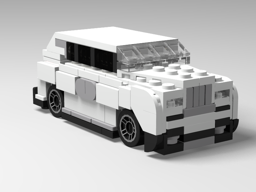 LEGO MOC-150684 2018 Rolls-Royce Cullinan (V2) by HATNAN | Rebrickable ...
