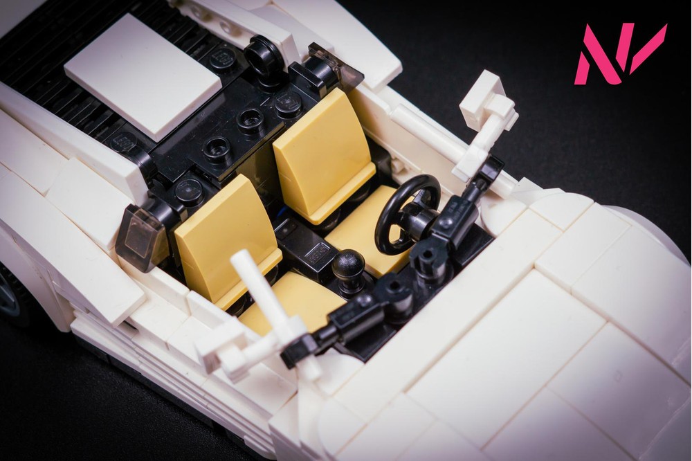 Lego Moc Ferrari Testarossa By Nv Carmocs Rebrickable Build With Lego