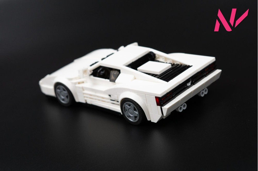 Lego Moc Ferrari Testarossa By Nv Carmocs Rebrickable Build With Lego