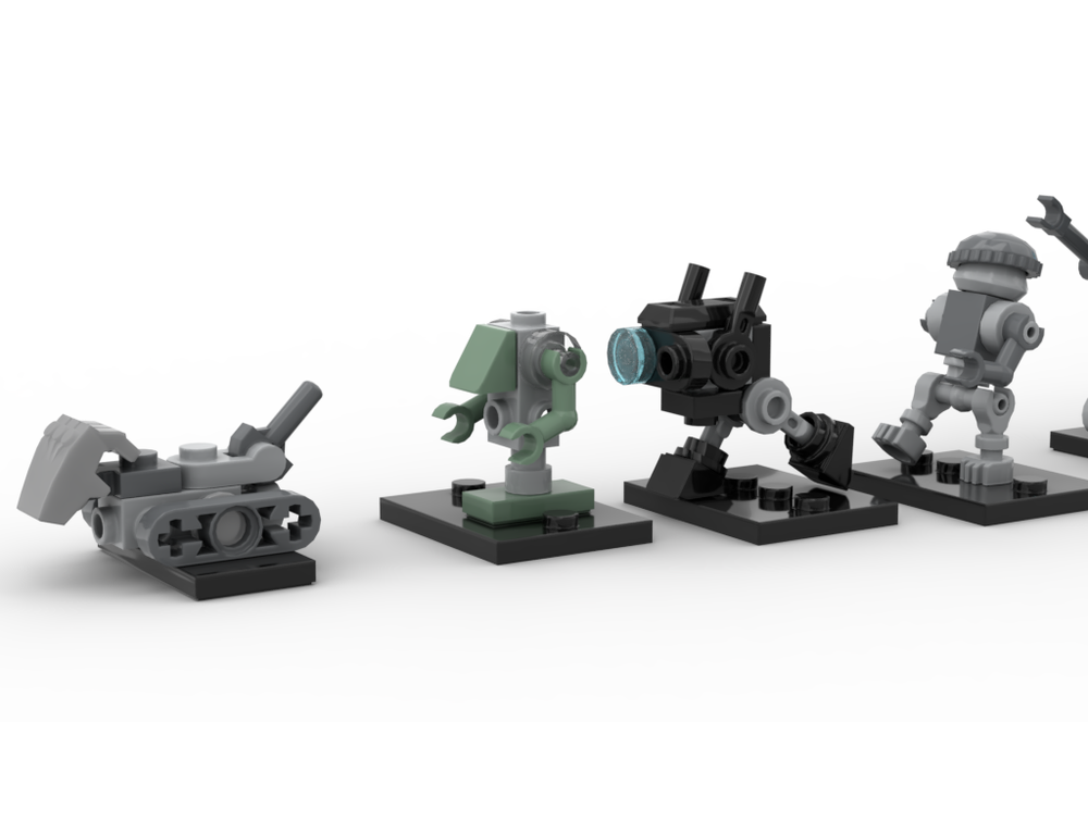 LEGO MOC 32 Droid Parade by KennoMonkey | Rebrickable - Build with LEGO