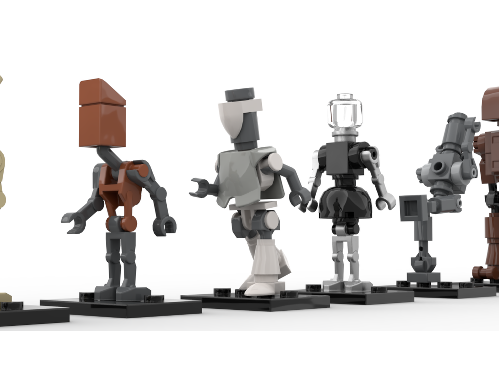 LEGO MOC 32 Droid Parade by KennoMonkey | Rebrickable - Build with LEGO