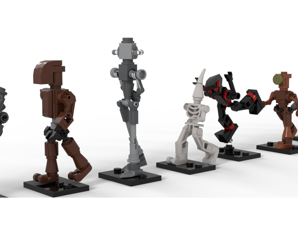 LEGO MOC 32 Droid Parade by KennoMonkey | Rebrickable - Build with LEGO