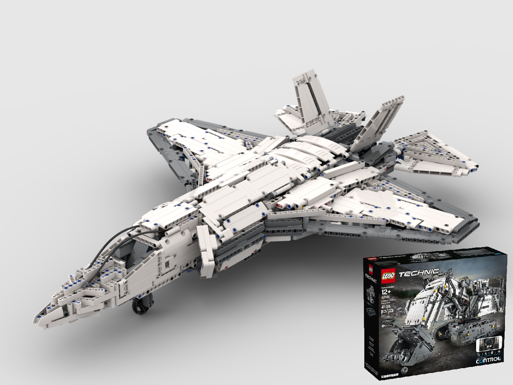 LEGO MOC 42100 Lockheed Martin F-35 Lightning II by Dawid.Rylow ...