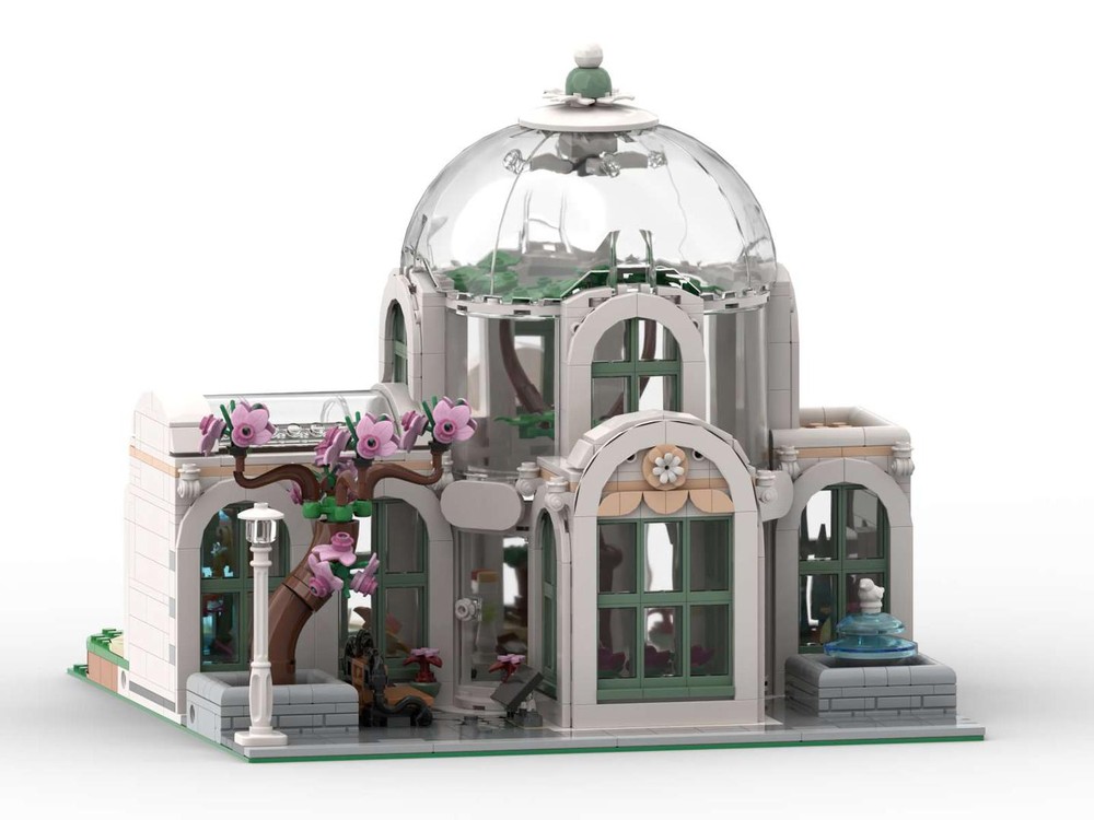 Lego Moc 41757 Modular Botanic Garden By Patbrickx Rebrickable