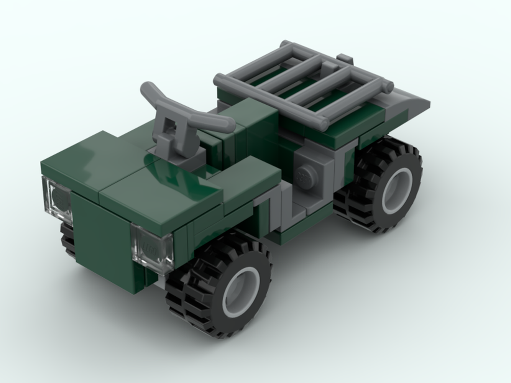 LEGO MOC Four Wheeler/ATV by 640Maple | Rebrickable - Build with LEGO