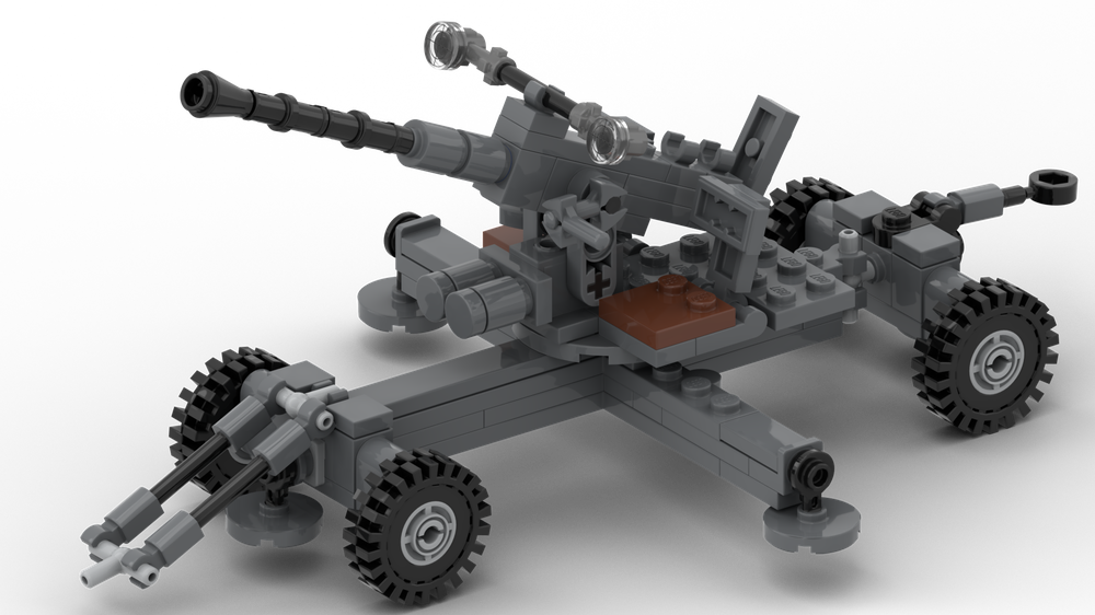 LEGO MOC Bofors 40 mm L/60 / WW2 by Lepetitlegoneuf | Rebrickable ...