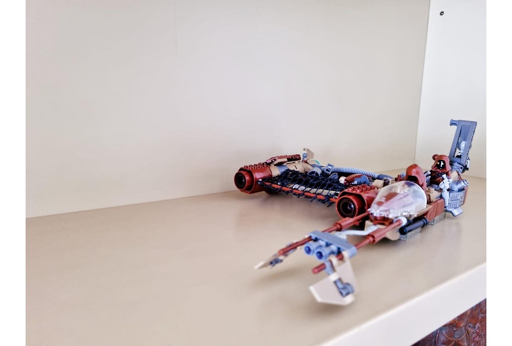 Lego Moc Jawa Speeder By Theario Rebrickable Build With Lego