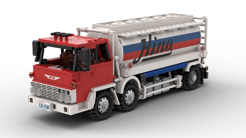 LEGO MOC-150722 Hino KB Ranger Tanker by Yellow.LXF | Rebrickable ...
