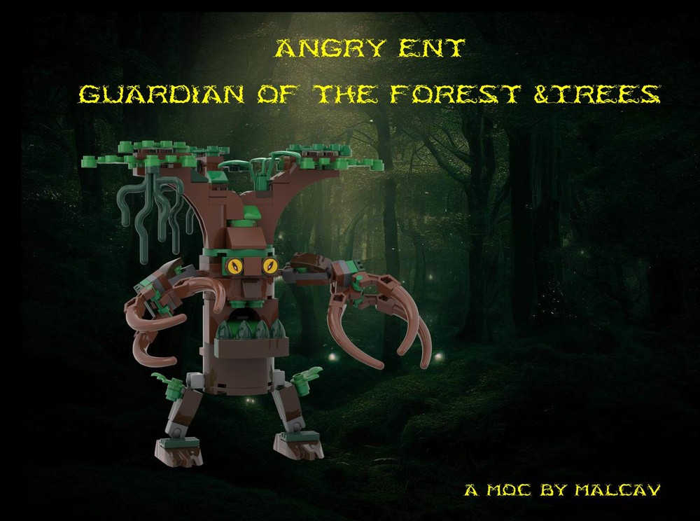LEGO MOC Angry Ent - Guardian of the Forest by Malcav | Rebrickable ...