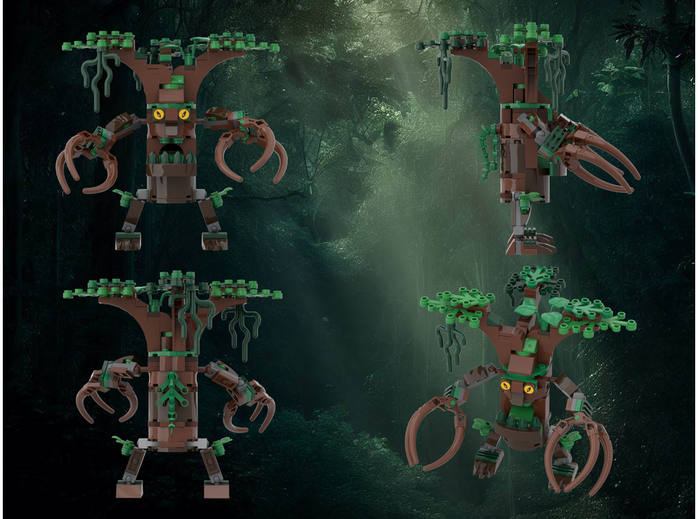 LEGO MOC Angry Ent - Guardian of the Forest by Malcav | Rebrickable ...