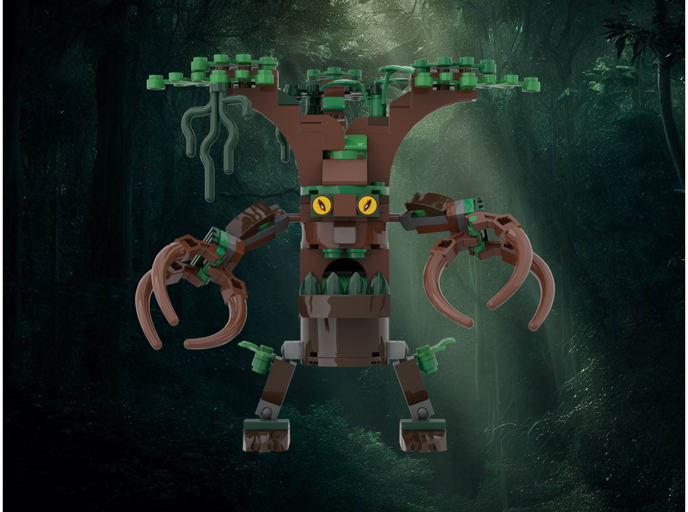 LEGO MOC Angry Ent - Guardian of the Forest by Malcav | Rebrickable ...