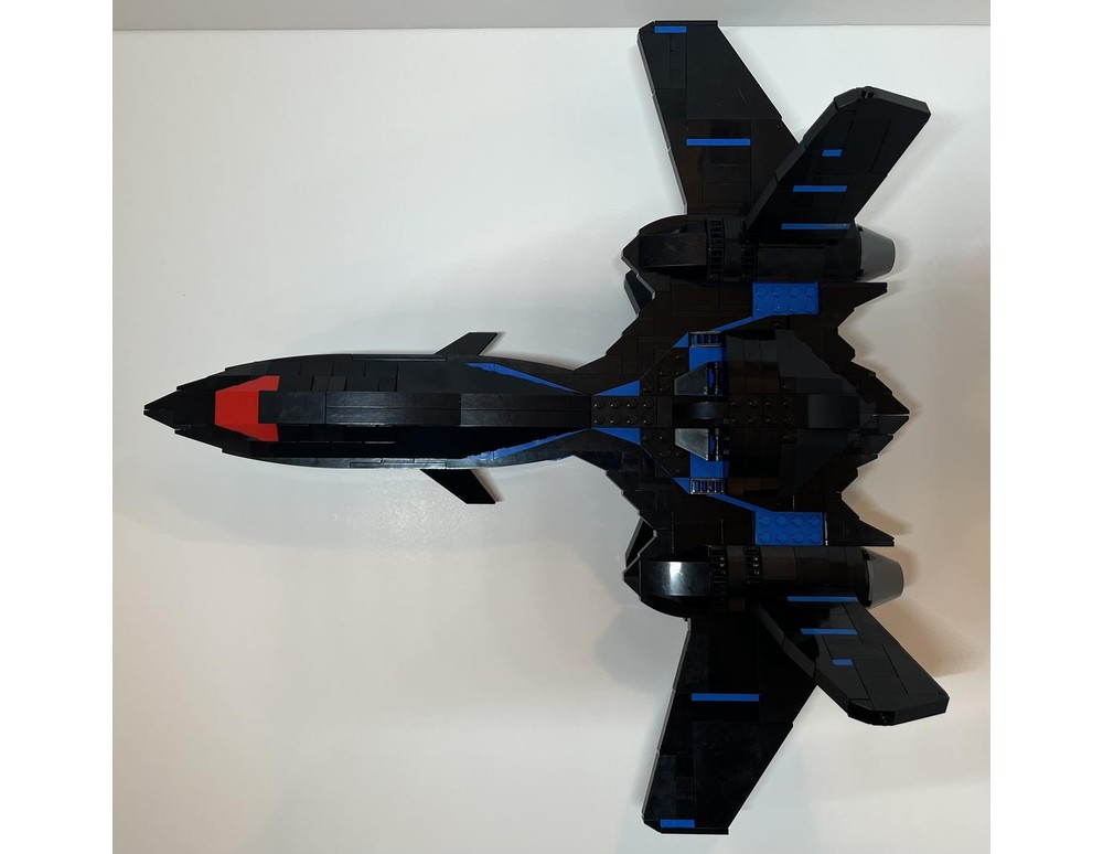 LEGO MOC X-Men Blackbird (X-Jet) by leeman1919 | Rebrickable - Build ...