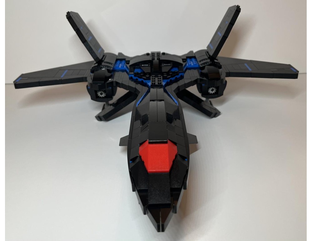 LEGO MOC X-Men Blackbird (X-Jet) by leeman1919 | Rebrickable - Build ...