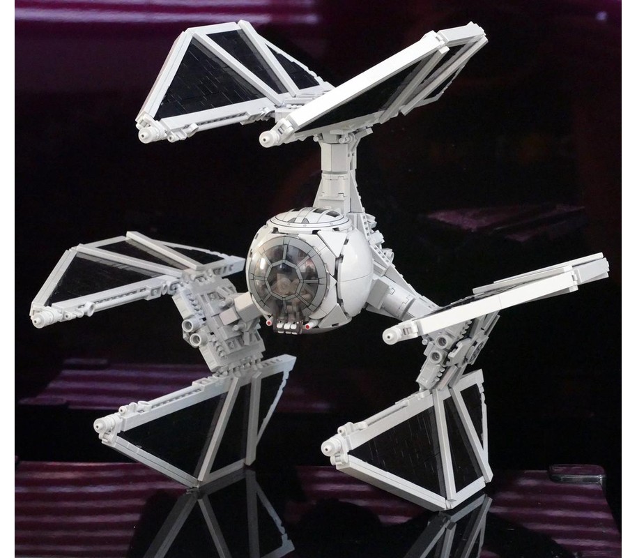 LEGO MOC Tie Defender by Sylyphics | Rebrickable - Build with LEGO