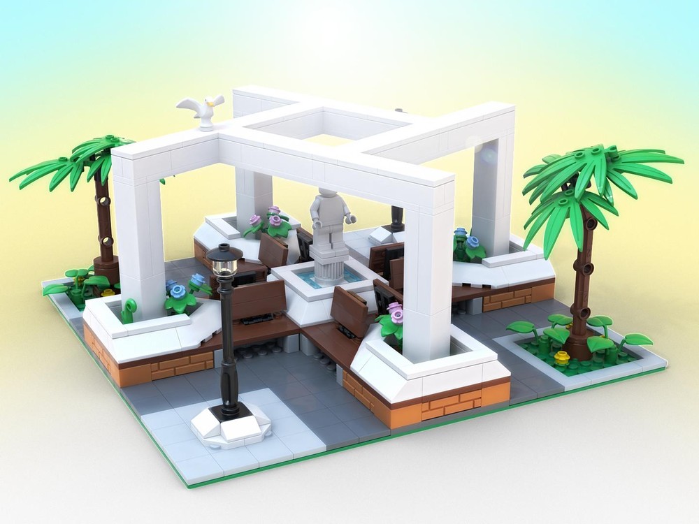LEGO MOC-150754 Pythagoras Park by bassdj | Rebrickable - Build with LEGO