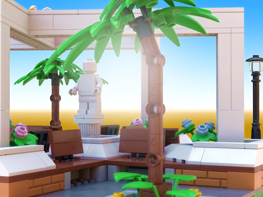 LEGO MOC-150754 Pythagoras Park by bassdj | Rebrickable - Build with LEGO