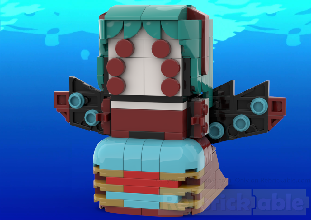 LEGO MOC Juno BrickHead - Persona 3 by GoldengamerLego | Rebrickable ...