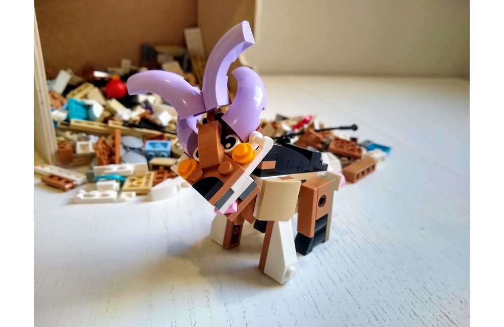 LEGO MOC Magic goat by Adrianucho | Rebrickable - Build with LEGO