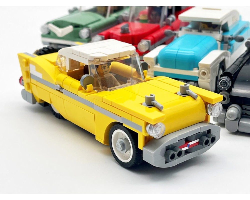 Lego Moc 50s Classics Vehicle Pack By Ibrickeditup Rebrickable