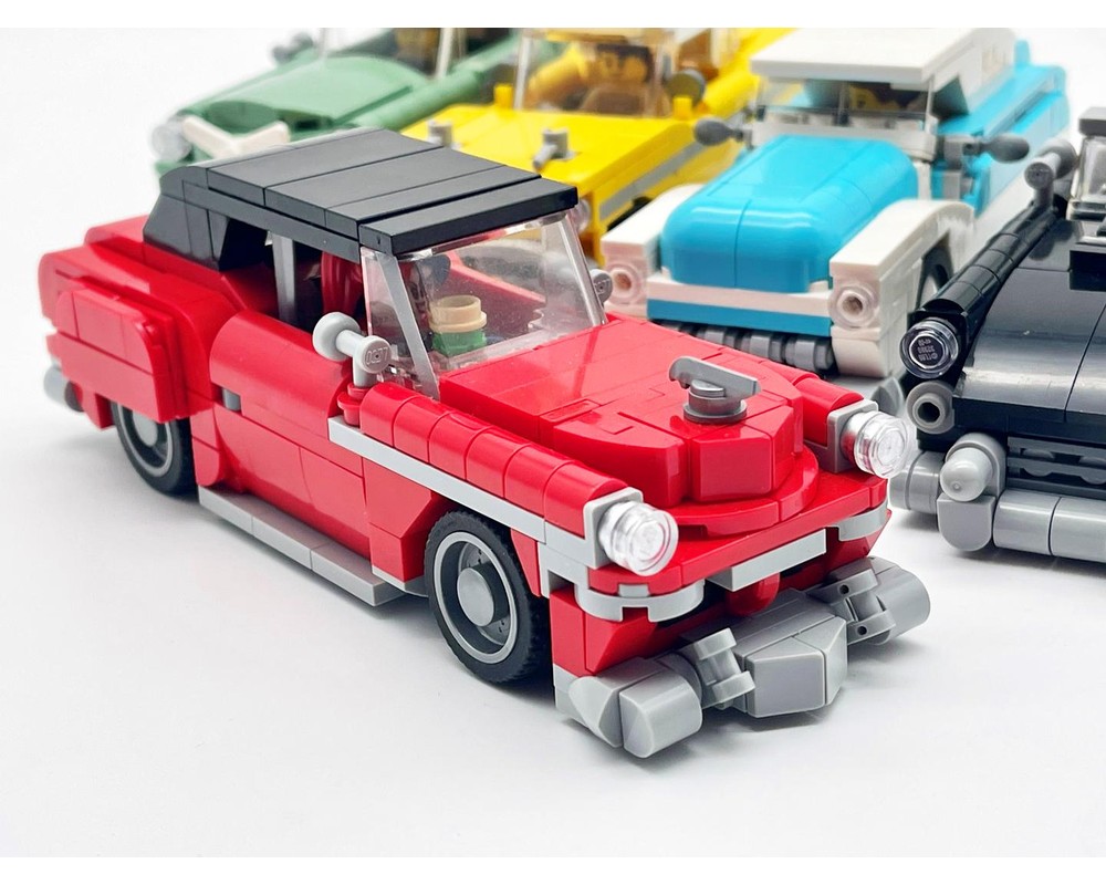 Lego Moc 50s Classics Vehicle Pack By Ibrickeditup Rebrickable