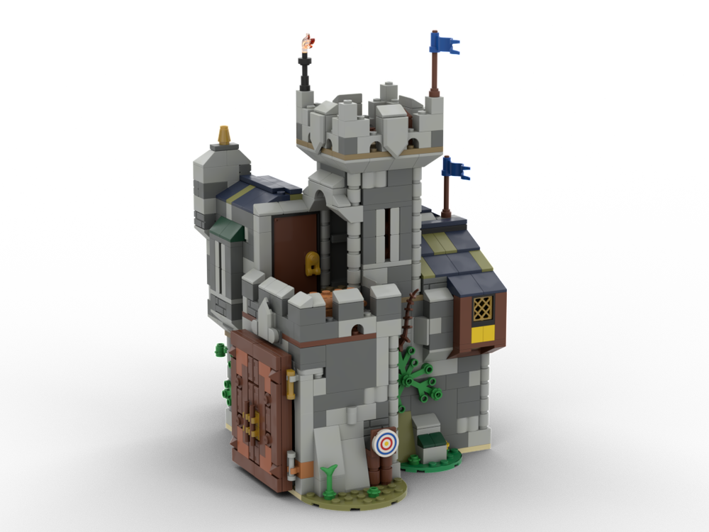 Lego Moc Outpost Castle Alternate Build 1x31120 By Graeymaelkyn