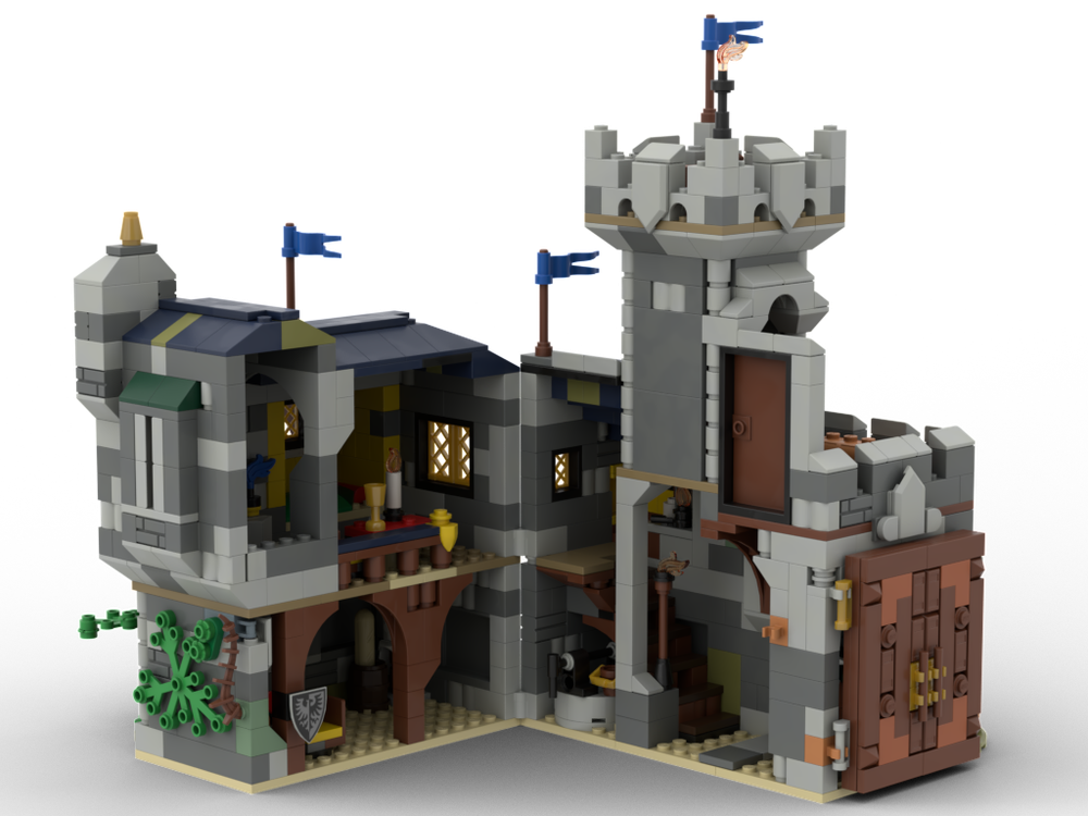 Lego Moc Outpost Castle Alternate Build 1x31120 By Graeymaelkyn
