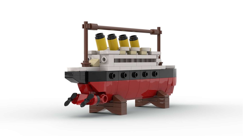 Lego Moc Titanic Mini Version By Barsim70 Rebrickable Build With Lego