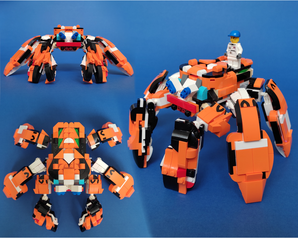 LEGO MOC 31129 Tiger Tank Mech by DS3D | Rebrickable - Build with LEGO