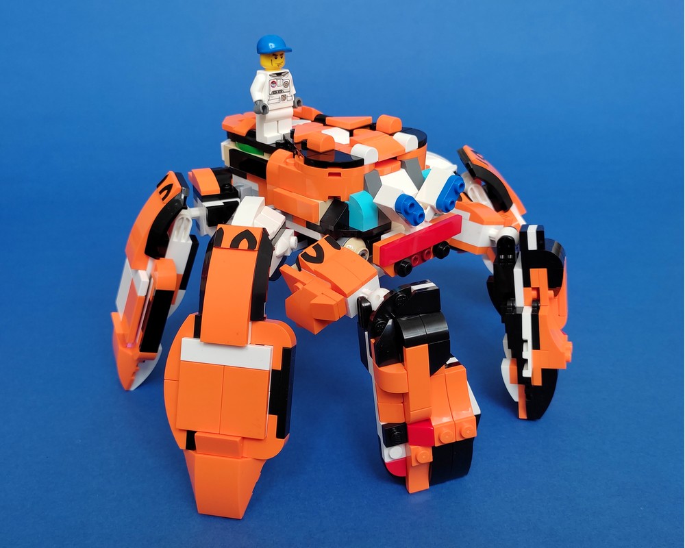 LEGO MOC 31129 Tiger Tank Mech by DS3D | Rebrickable - Build with LEGO